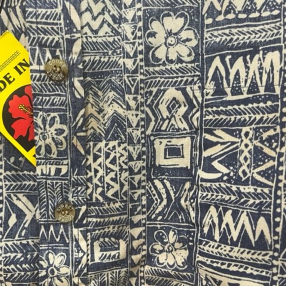 Cooke Street | Shirts | 99s Cotton Cooke Street Aloha Shirt Blue ...